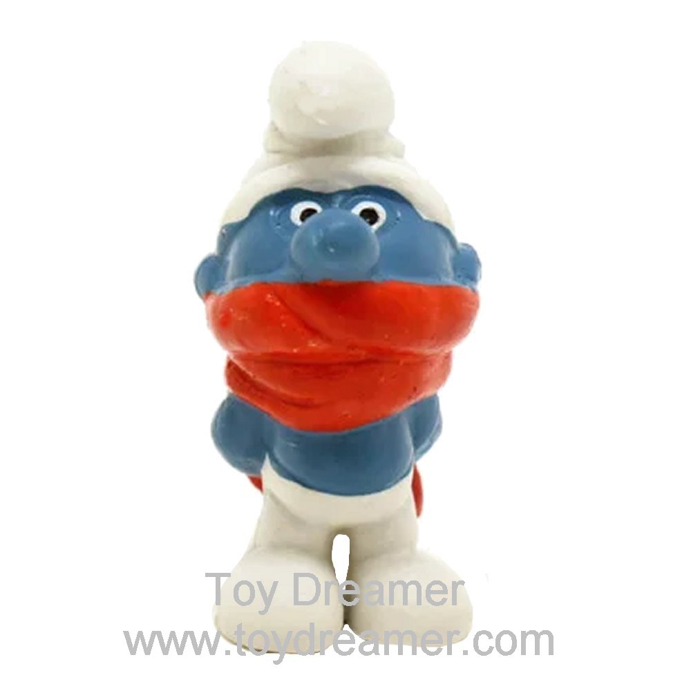 20004 Shiver Smurf Red Scarf Schleich Smurfs Figurine – Toy Dreamer