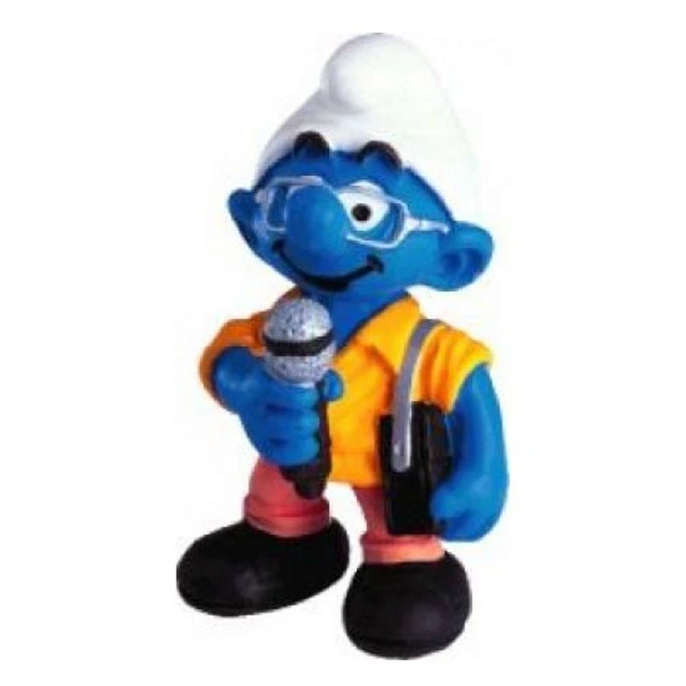 20478 Sports Correspondent Smurf Schleich Smurfs Figurine – Toy Dreamer