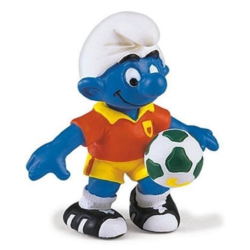 20527 Smurfs Football Playmaker Smurf schleich figure – Toy Dreamer