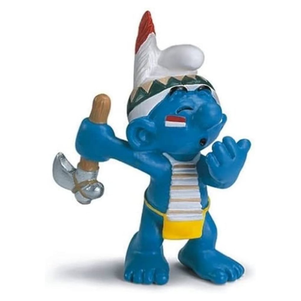 20552 Raindancer Smurf Schleich Indian Smurfs Figurine – Toy Dreamer