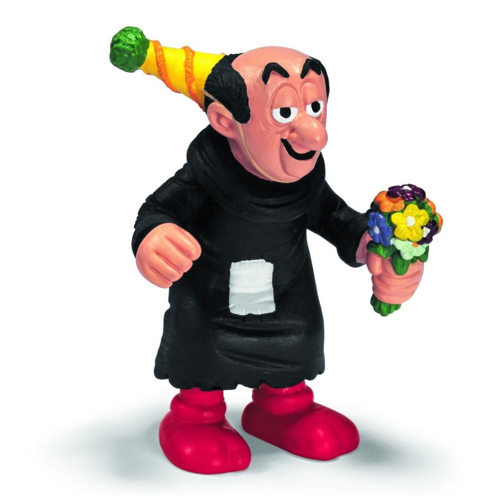 20702 Party Smurfs Party Gargamel Smurf Schleich Smurfs Figurine – Toy ...