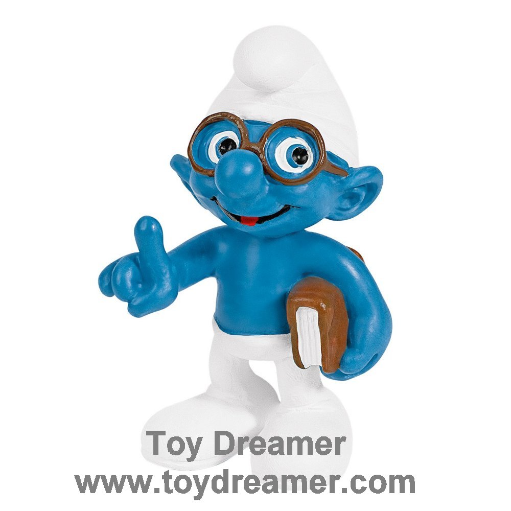 20734 Brainy Smurf Movie Schleich Smurfs Figurine – Toy Dreamer