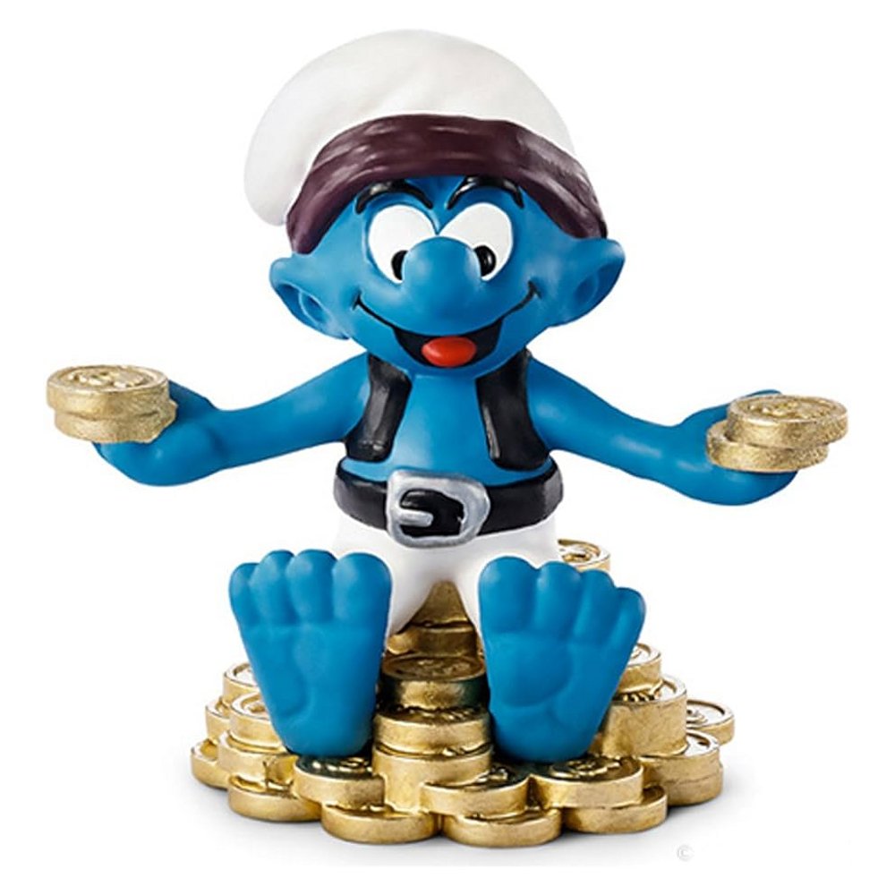20766 Treasure Hunter Pirate Smurf Schleich Smurfs Figurine – Toy Dreamer
