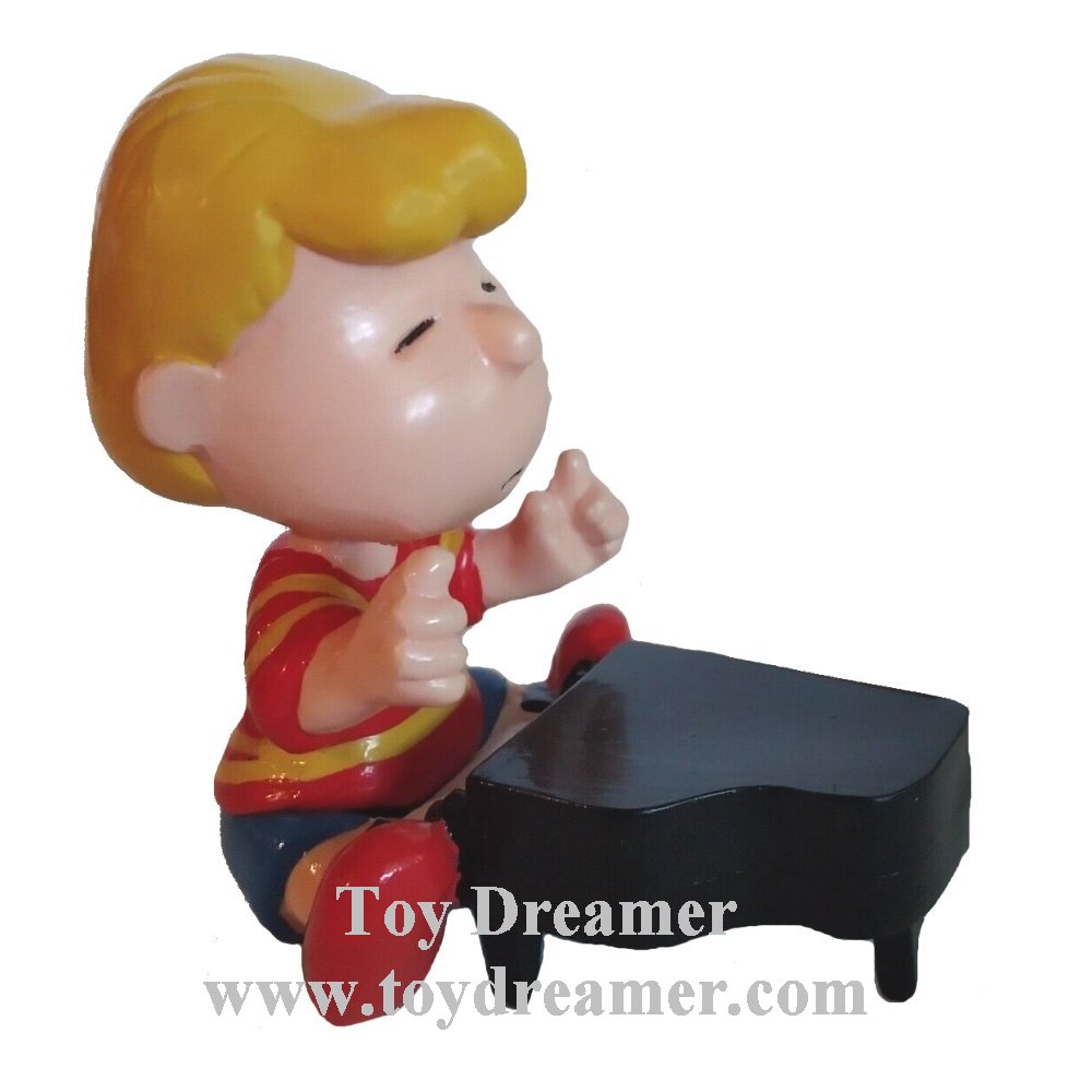Applause Peanuts Schroeder with Piano Toy Figure – Toy Dreamer
