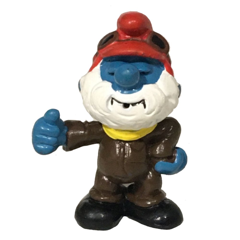 20223 Smurf Papa Pilot Smurf Schleich Smurf Figures – Toy Dreamer