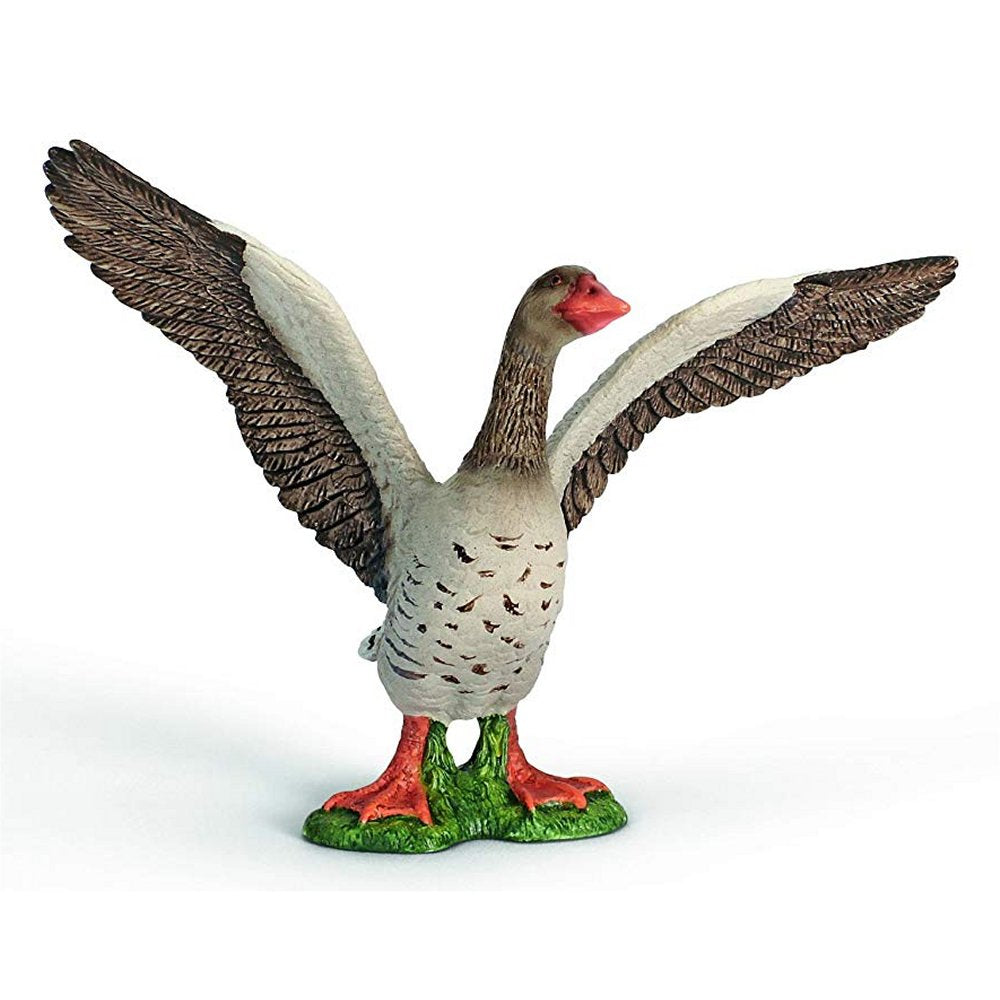 Schleich 13679 Grey Goose Gander farm life figure – Toy Dreamer