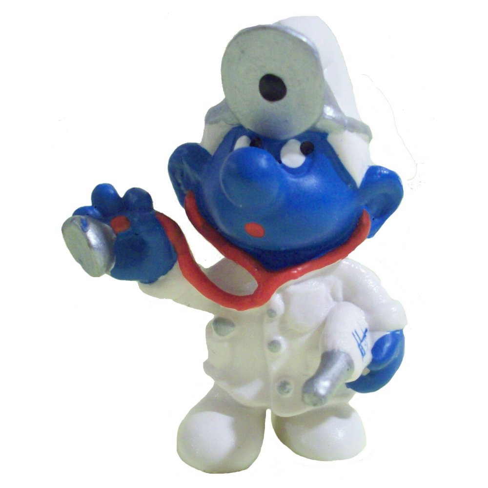 20037 Smurf - Doctor Smurf - Schleich Smurf Figures – Toy Dreamer