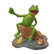 Sesame Street The Muppets Kermit in Swamp Toy Figure applause – Toy Dreamer