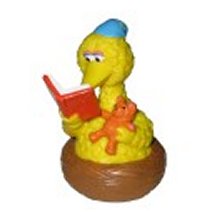 Sesame Street Sesame Street: Big Bird with Book Toy Figure – Toy Dreamer