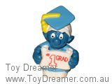 Smurf 20195 Graduation No. 1 Grad Smurf - Fake Schleich Smurfs Figurine ...