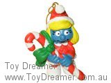 Smurf 51912 Christmas Smurfette with Candy Cane Schleich Smurfs ...